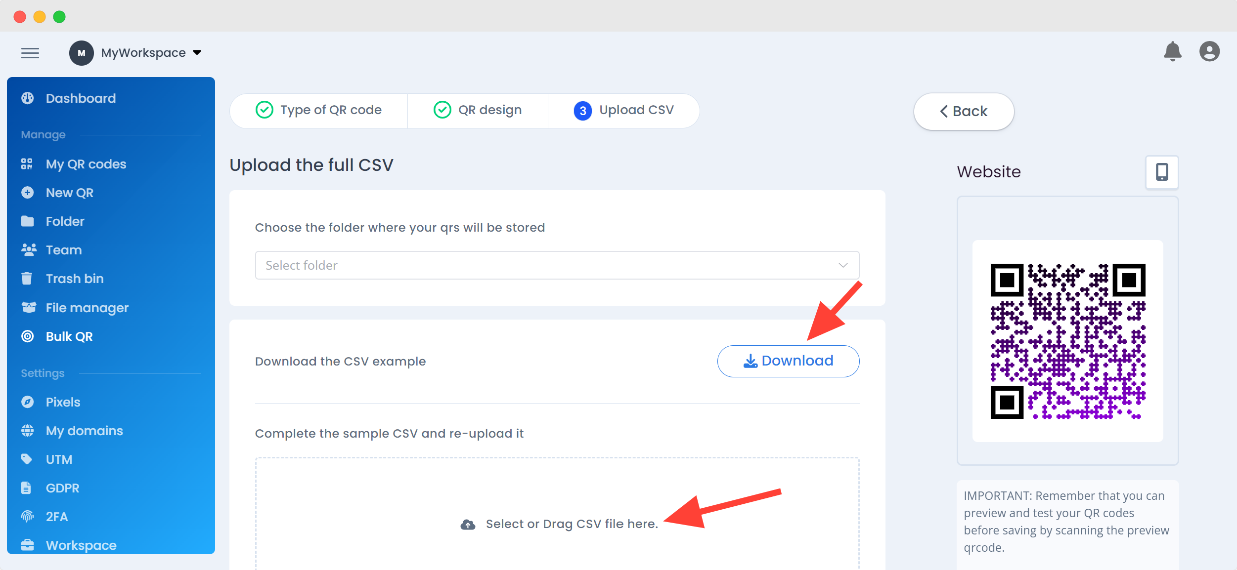 How to Create Bulk QR Codes | ElkQR